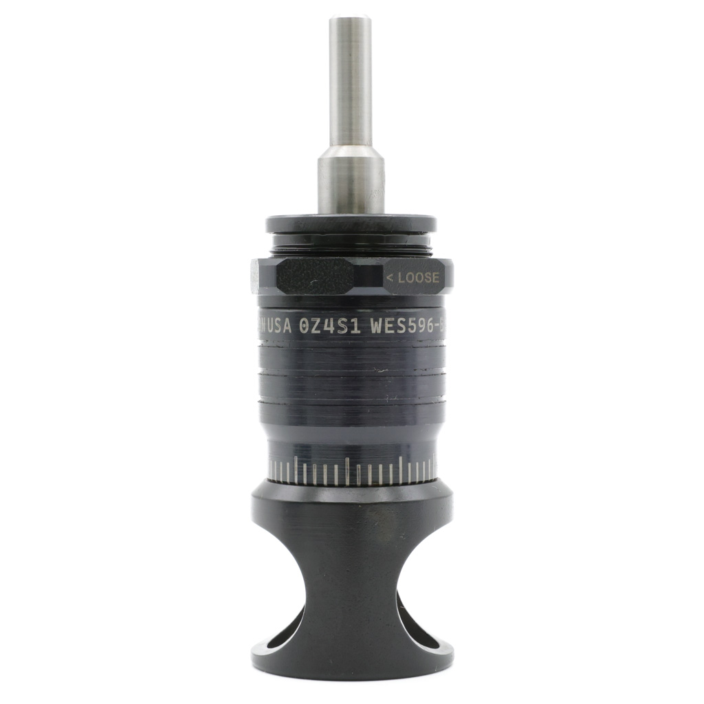 WES596-B-QC Wescon 596 Microstop - 1/4-28 - 7/8" Cutter Capacity - Bell Skirt - Microstop ...