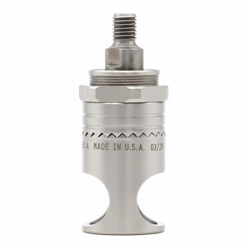 WES297-S2L-TS-AR Wescon 297 Stainless Steel Microstop - 1/4-28 - 5/8 ...